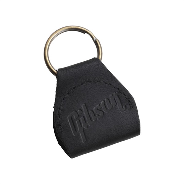 Gibson Premium Leather Pickholder Keychain [AKYC-BLK] ｜イケベ楽器店オンラインストア